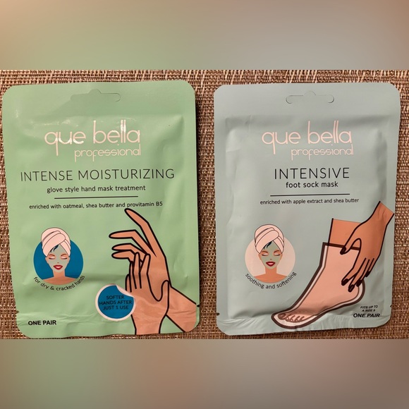 Que Bella | Skincare | Que Bella Professional Hand And Foot Mask ...